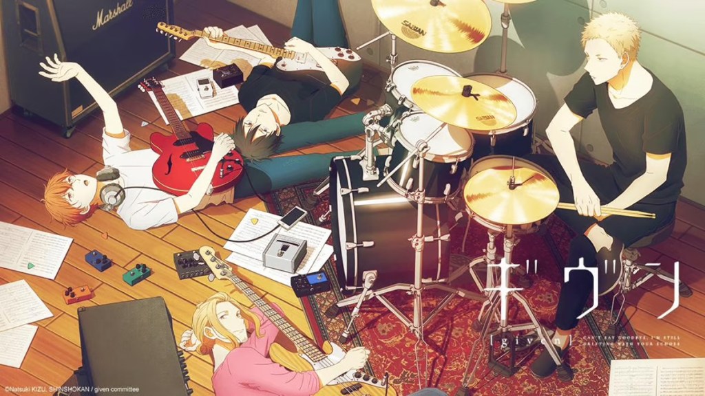 Anime Review: given – Life In Cartoon Motion